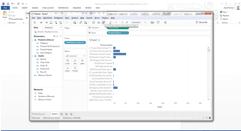 Tableau Data Analyst Exam 1 Free Tableau Certifications 9207